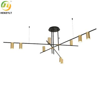 China CE Led Metal Gold Pendant Light For Living Room / Bedroom for sale