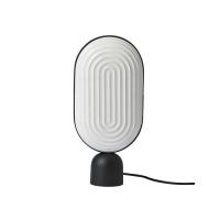 China Fashion Resin Metal  LED Rechargeable Bedside Lamp For Living Room for sale