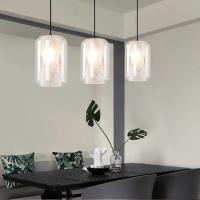 China Living Room Atmosphere Household Glass Pendant Light Nordic Fashion Simple for sale