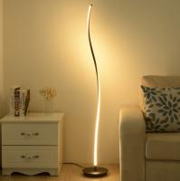 China Corner Nordic Modern Led Floor Lamp Elegant Spiral Unique Decorative for sale