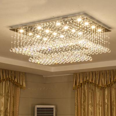 China Crystal Ball LED Ceiling Light Gold Nordic Modern Pendant Lighting for sale