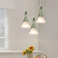 China French Rustic Glass Pendant Light Single Decorative Pendant Light for sale