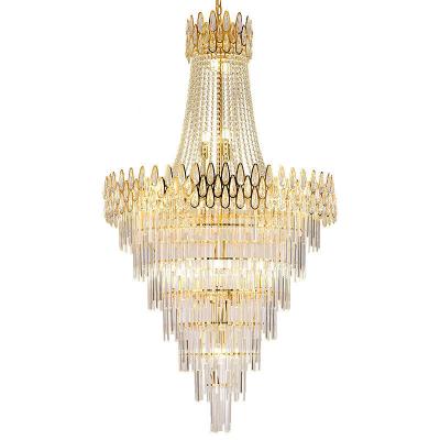 China Modern Hanging Lamps Luxury Crystal Led Dining Pendant Light for sale