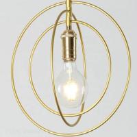 China E27 Gold Glass Metal Large Lighting Kitchen Home Lighting Decorative Chandelier for sale