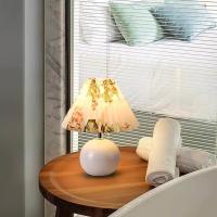 China New Chinese Ceramic Bedside Table Lamp Modern 25 X 25 X 27CM for sale