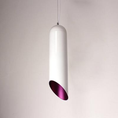 China Small Cylindrical Pendant Hanging Lighting Simple Modern Led Cool Bar for sale