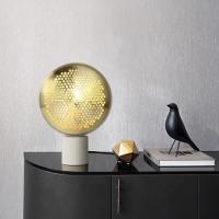China Hollow Nordic Bedside Table Light Metal Living Room Fashion Lighting for sale
