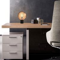 China Hardware Plating And Paint Nordic Modern Bedside Table Lamp D22CM X H30CM for sale