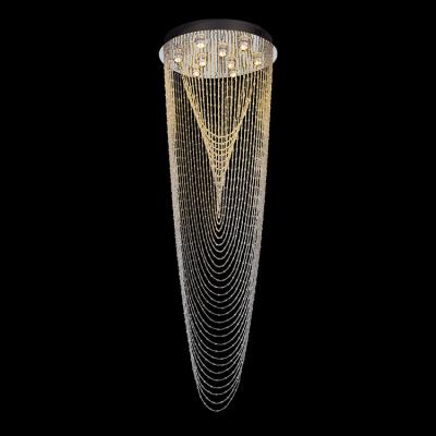 China Moroccan Style Crystal Pendant Light Modern Hotel Lobby Hanging Lighting for sale