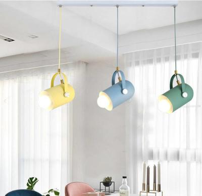 China 20cm Metal Drop Light Angle Adjustable Small Pendant Lights For Bar Showcase for sale