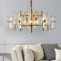 China Modern Pendant Lighting LED Luxury Crystal Chandelier For Shopping Mall for sale