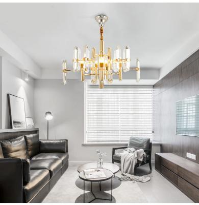 China LED Pendant Lighting Luxury Crystal Chandelier 600 X 370mm 800 X 450mm for sale