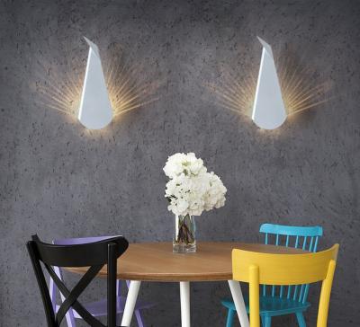 China Iron Led Post Modern Wall Light Living Room Lamps 14 X 36CM for sale