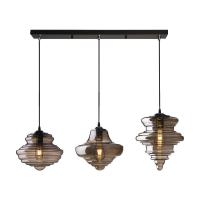 China E27 Single Kitchen Blown Glass Pendant Light Modern Chandelier 27 X 43cm for sale