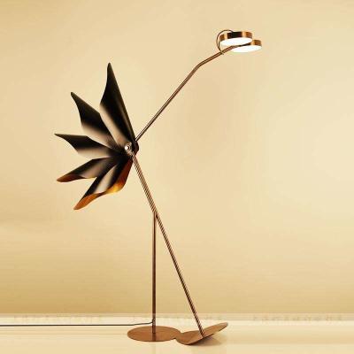China Nordic Postmodern Floor Double Head Lamp For Creative Personality Bedroom for sale