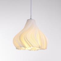 China Simple 3D Printing Creative Small Modern Pendant Light For Bar Bedroom Bedside for sale