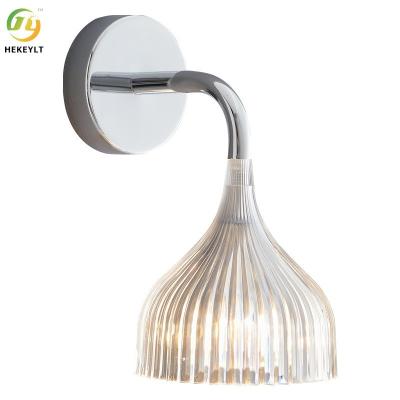China Italy Kartell Wall Lamp Bedroom Bedside Home Study Dining Room Living Room Modern Decoration Dimming Background Light for sale
