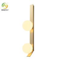 China Postmodern Dining Room Bedroom Copper Wall Lamp Simple Aisle Corridor Bedside Lamp for sale