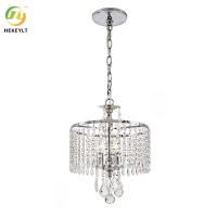 China Modern Simple Bedroom Crystal Chandelier Room Luxury Aisle Clothing Store Chandelier for sale