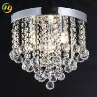 China Modern Entrance Corridor Porch Crystal Ceiling Light Aisle Mini Balcony Foyer Cloakroom Light for sale