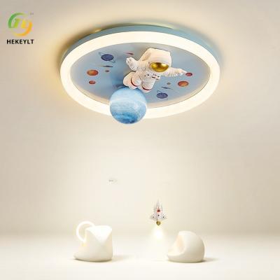 China Creative Cartoon Astronaut Eye Protection Led Ceiling Light For Bedroom Room Children'S Room for sale