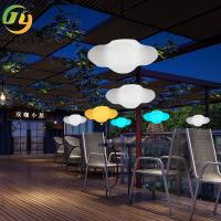 China LED Cloud Modern Pendant Light Simple Restaurant Hotel Decorative Chandelier for sale