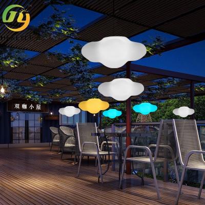 China LED Cloud Modern Pendant Light Simple Restaurant Hotel Decorative Chandelier for sale