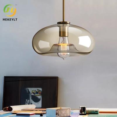 China Nordic Modern Glass pendant light  Bar Cafe Restaurant Clothing Store Lighting for sale
