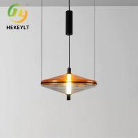 China Nordic Simple Personality Spaceship Lamp Living Room Dining Room Bar Pendant Light for sale