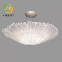China French Retro Luxury Crystal Chandelier Light Minimalist Creative Glass Dining Room Bedroom Study Pendant Ligh for sale
