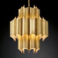 China Post Modern Light Luxury All Copper Classic Chandelier Hotel Club Bedroom Villa Pendant Light for sale