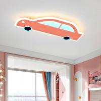 China Cartoon LED Eye Protection Car Modeling Ceiling Light Stepless Dimming RGB Children'S Bedroom Light for sale