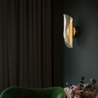 China JYLIGHTING Modern Simple LED Streamer Wall Light Acrylic Metal Transparent For Bedroom Aisle for sale