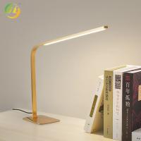 China JYLIGHTING Luxury Metal Copper LED Study Reading Lights Eye Protection Bedside Lamp for sale