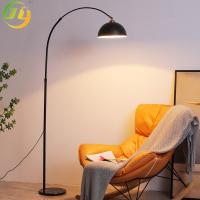 China Nordic French Iron Art Retractable Adjustable Living Room Study Simple Restaurant Floor Lamp for sale