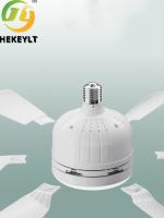 China Indoor Silent Colorful Dimmable Enclosed Kitchen E26 E27 Modern Led Ceiling Fan Lights Remote Control for sale