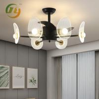 China JYLIGHTING Modern Simple High Wind Smart Fan Multi-head with Full Spectrum for sale