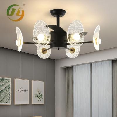 China JYLIGHTING Modern Simple High Wind Smart Fan Multi-head with Full Spectrum for sale