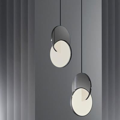 China Nordic Modern Stainless Steel Acrylic Pendant Light For Dining Room for sale