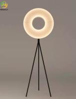 China 50000 Working Hours Italian LED Floor Lamp With Circular Design And End Aesthetic for sale