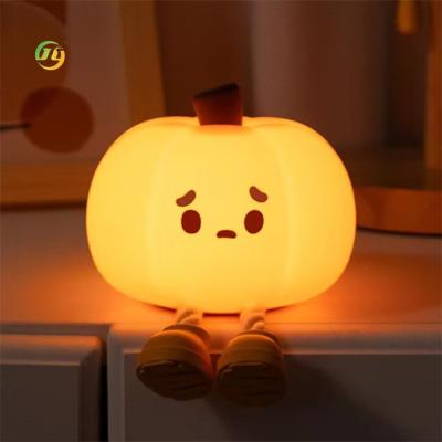 China Modern Pendant Light Cute And Interesting Silicone Pumpkin Lamp For Restaurant for sale