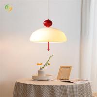 China White Single Head Glass Pendant Light for Modern Classic Interior Design for sale