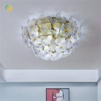 China Modern Indoor Restaurant Ceiling Lamp With Three Colors Adjustable Beautiful Flowers for sale