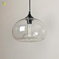 China JYLIGHTING Single Head Modern Light Luxury Creative Designer Glass Pendant Light with Customized Color Finish for sale