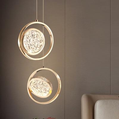 China Modern Nordic Small Simple Acrylic Hanging Lamp For Dining Room for sale