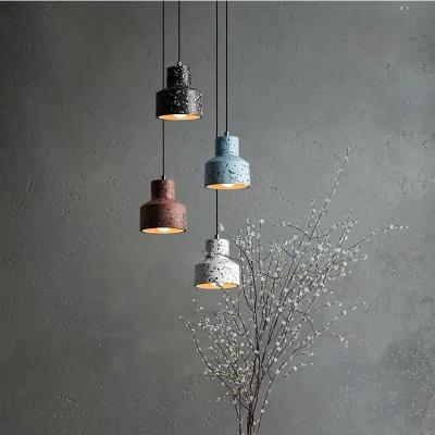 China Nordic Modern Simple Waterstone Small Pendant Light For Bedroom Dining Room for sale