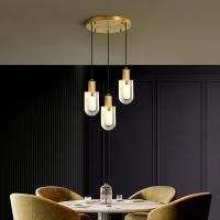 China Modern Home Decor Dining Room Kitchen Crystal Hanging Pendant Light for sale