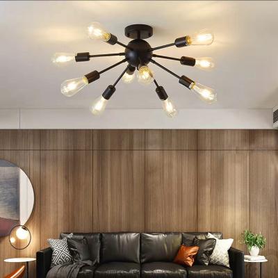 China Indoor Decoration Hotel Home Living Room Luxury Metal Led Ceiling Pendant Light for sale