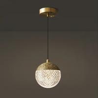 China Simple Chandelier Pendant Light Ball Decoration Single Hanging Lighting for sale