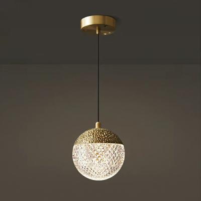 China Simple Chandelier Pendant Light Ball Decoration Single Hanging Lighting for sale